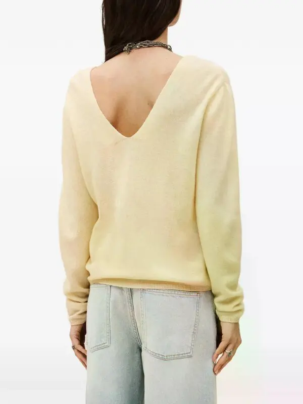 Ba&sh Sollene V-neck Knitted Top