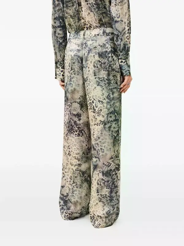 Ba&sh Carrina Animal-print Trousers