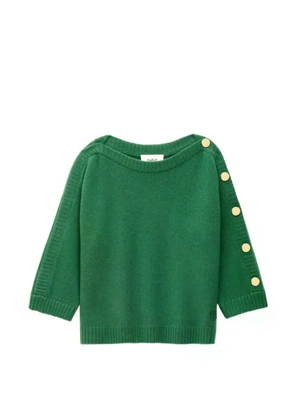 Ba&sh Classy Buttoned-sleeve Jumper