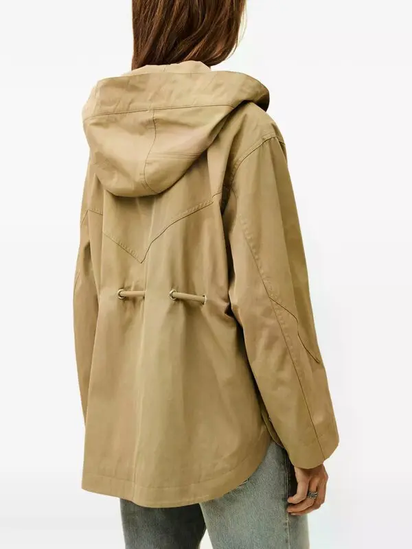 Ba&sh Ilio Hooded Drawstring Jacket