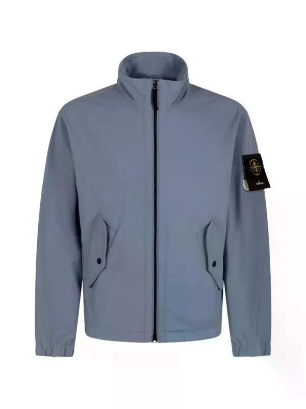Stone Island Zip-up Jacket - Blue