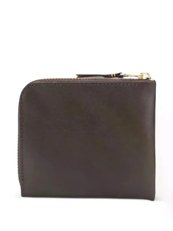 Comme Des Garçons Zip-around Leather Wallet