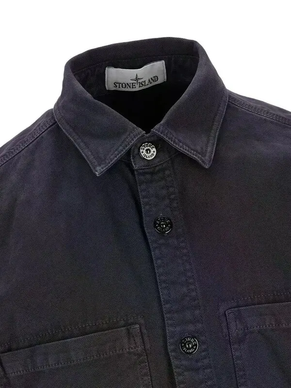 Stone Island Chest-pocket Overshirt - Blue
