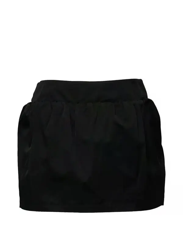YCH Puff Mini Skirt - Black