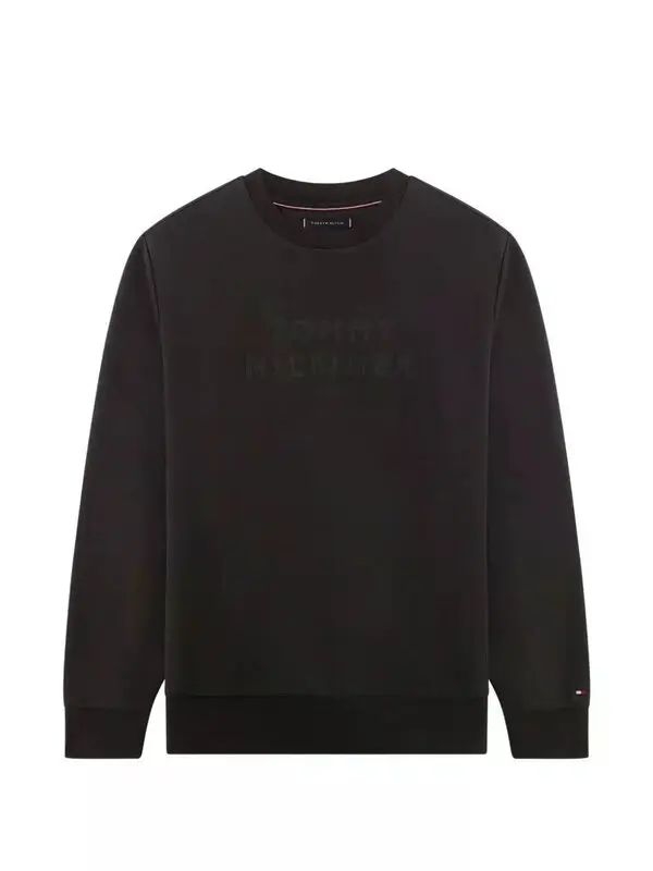 Tommy Hilfiger Logo Sweatshirt - Black