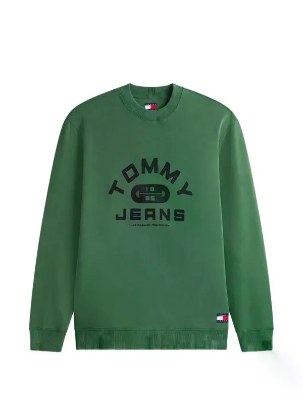 Tommy Hilfiger Graphic Crewneck Jumper - Green