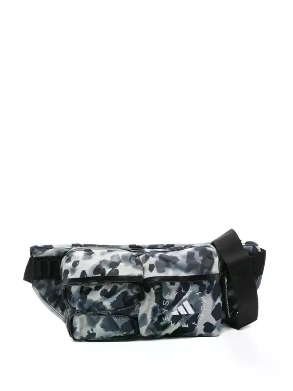 Adidas By Stella McCartney Logo-print Belt Bag - Grey