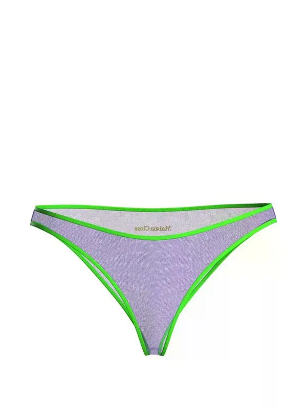 MAISON CLOSE Panorama Briefs - Purple