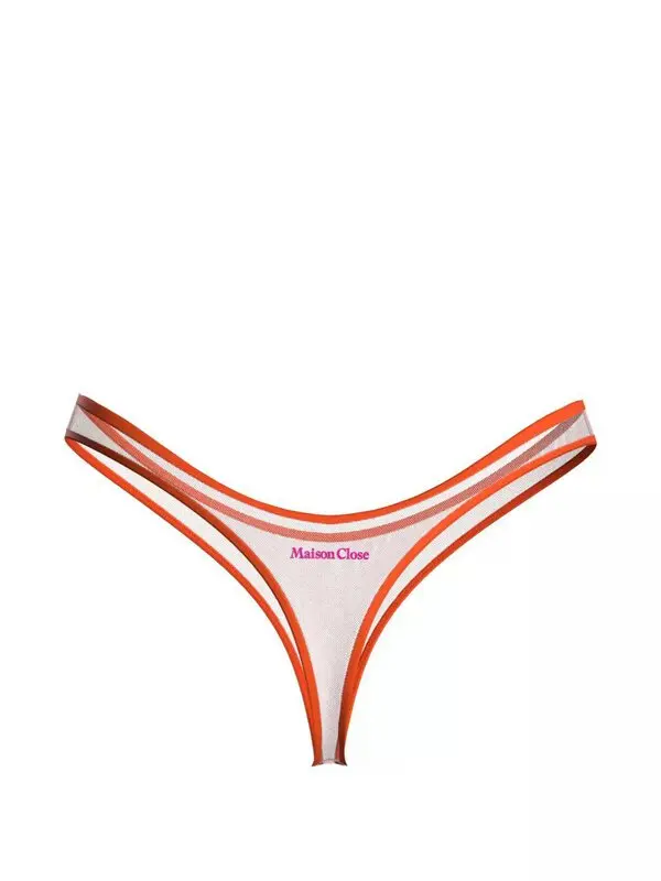 MAISON CLOSE Panorama High-cut Thong