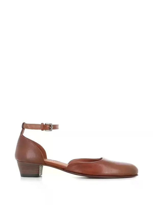 PANTANETTI Ankle Strap Pumps - Brown