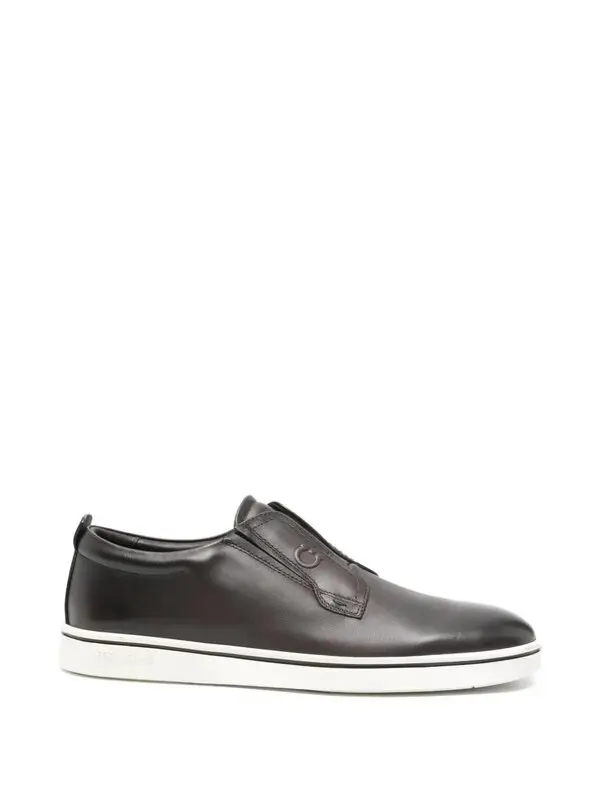 FERRAGAMO Slip-on Sneakers - Brown
