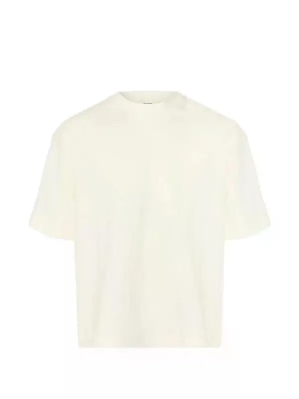 SELECTED Round-neck T-shirt - Neutrals