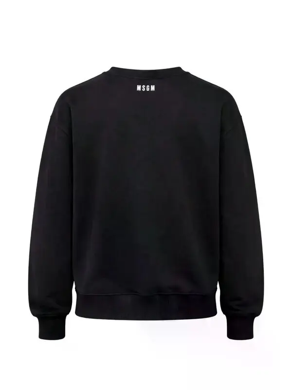 MSGM Logo Crew Neck Sweater
