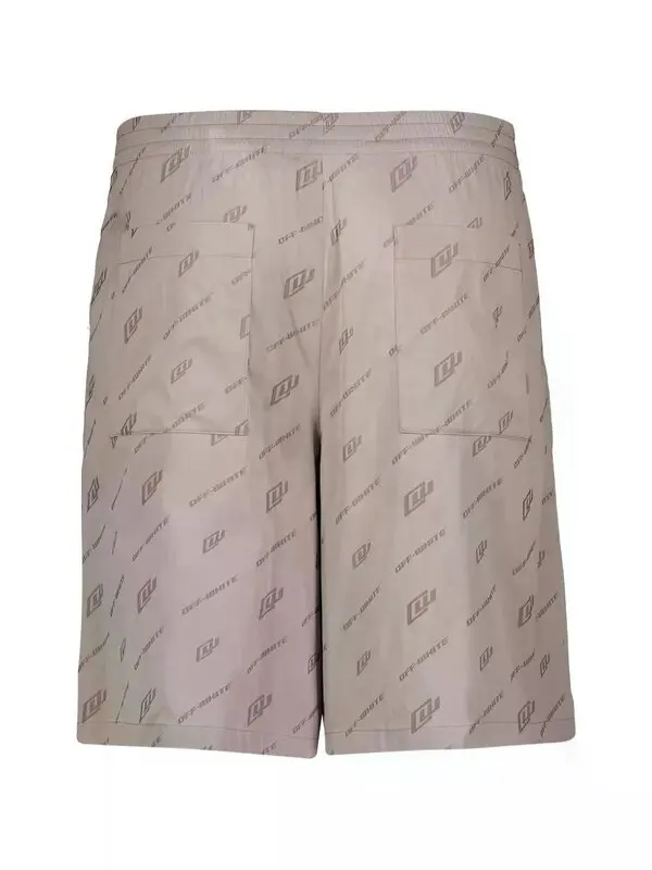 Off-White Jacquard Bowling Shorts