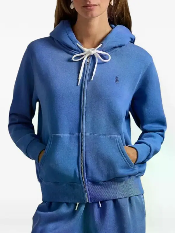Polo Ralph Lauren Zip-up Hoodie - Blue