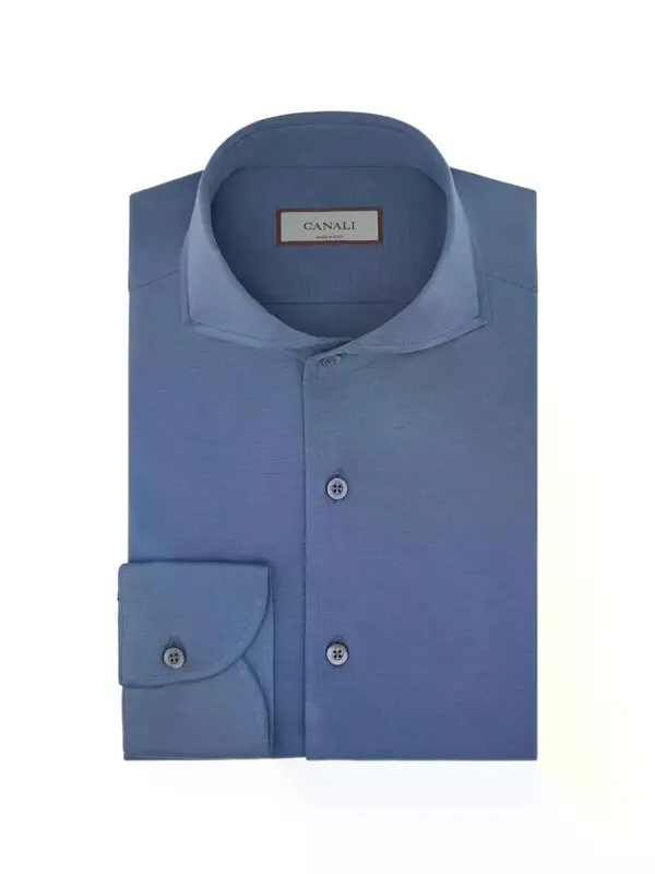 Canali Cotton Shirt - Blue
