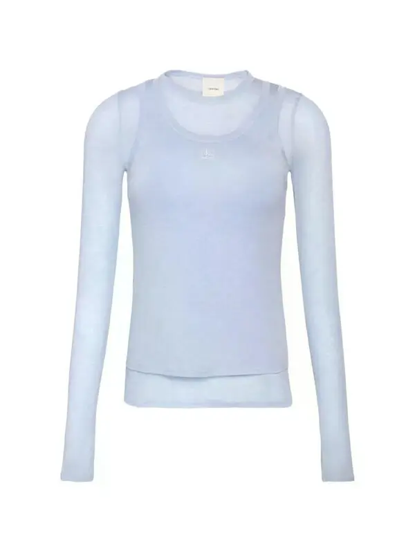 Calvin Klein Long-sleeve Double-layer T-shirt