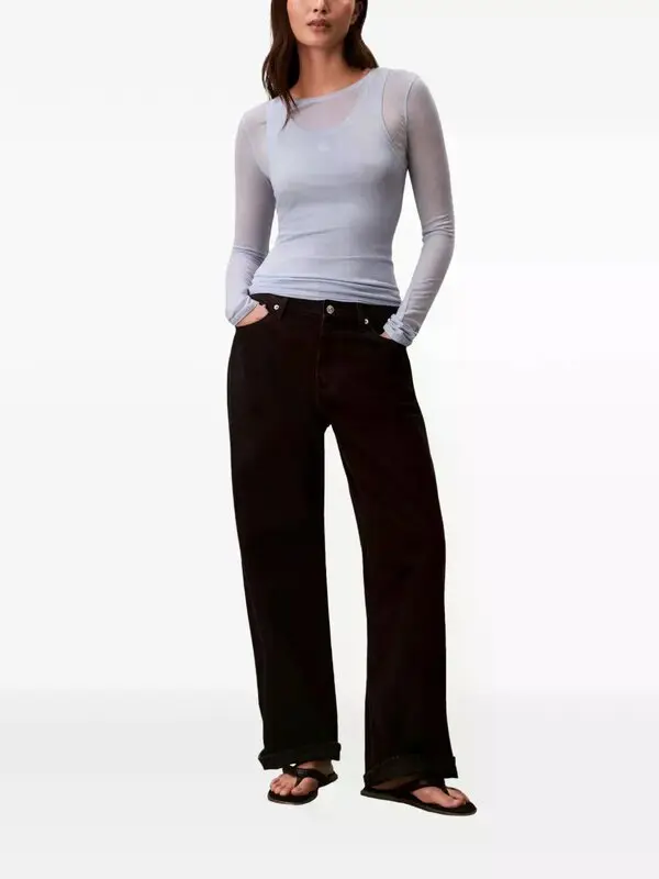 Calvin Klein Long-sleeve Double-layer T-shirt