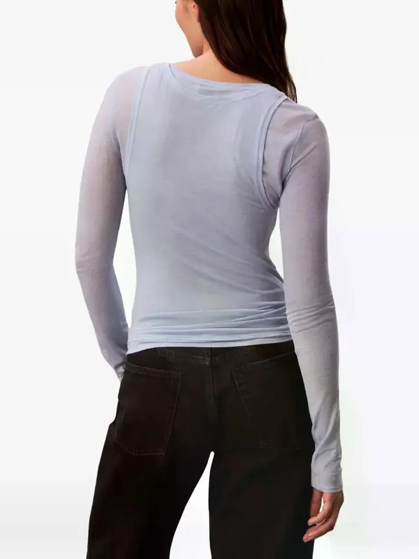 Calvin Klein Long-sleeve Double-layer T-shirt