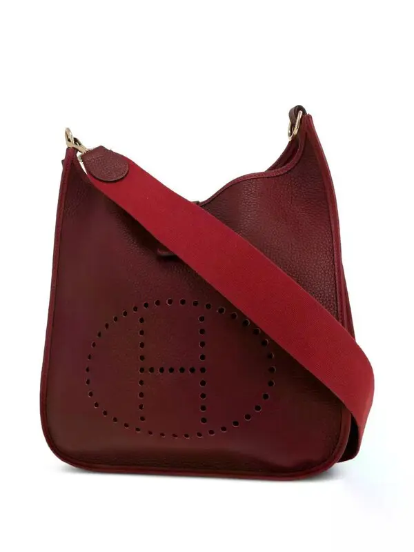 Hermès 2000s Evelyne Shoulder Bag - Red