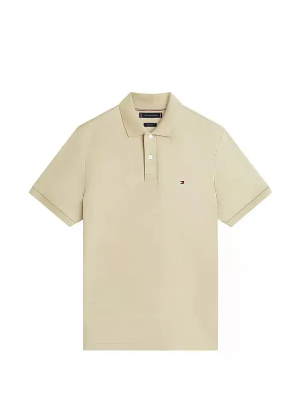 Tommy Hilfiger Chest-logo Polo Shirt - Neutrals