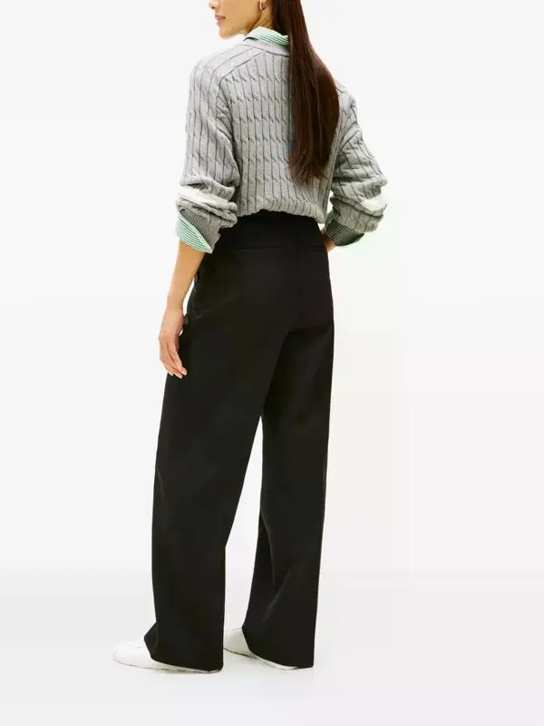 Tommy Hilfiger Pleated Trousers - Black