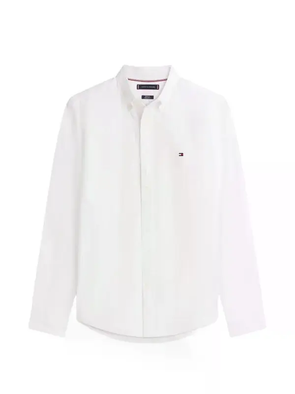 Tommy Hilfiger Long-sleeve Button-down Shirt - White