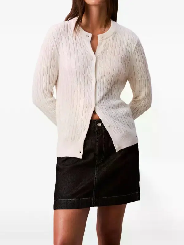 Calvin Klein Cable-knit Cardigan