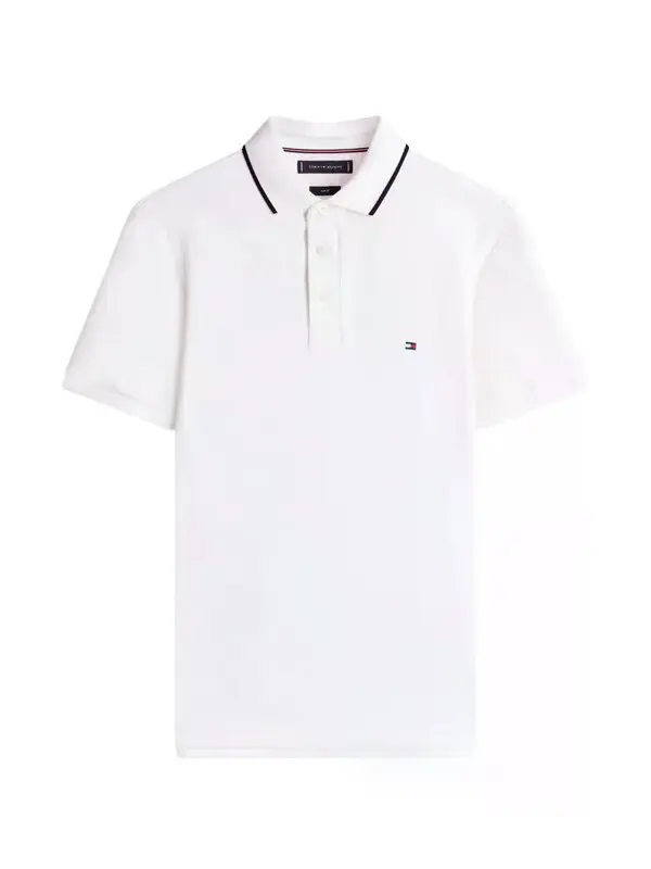 Tommy Hilfiger Short-sleeve Polo Shirt - White