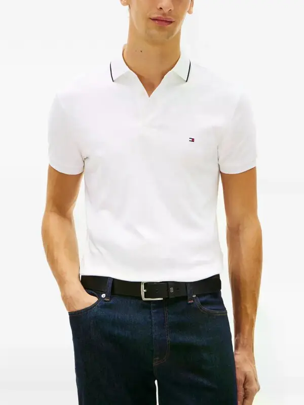 Tommy Hilfiger Short-sleeve Polo Shirt - White