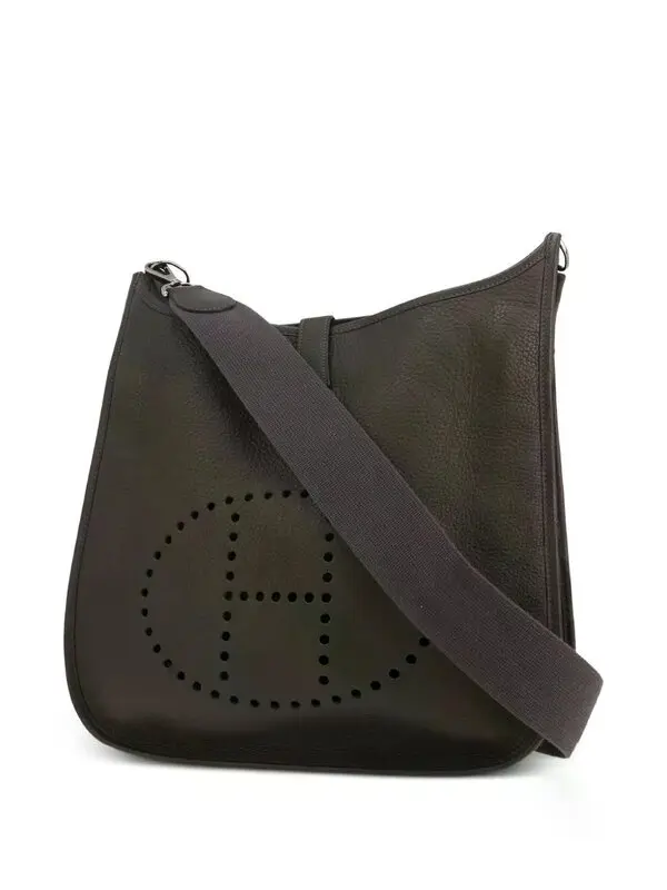 Hermès 2006 Evelyne Shoulder Bag - Grey