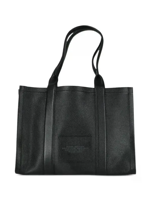 Marc Jacobs Grained Leather Tote Bag - Black