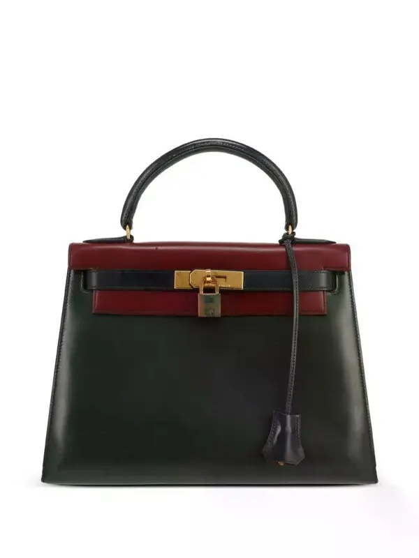 Hermès 1990 28 Kelly Handbag - Green