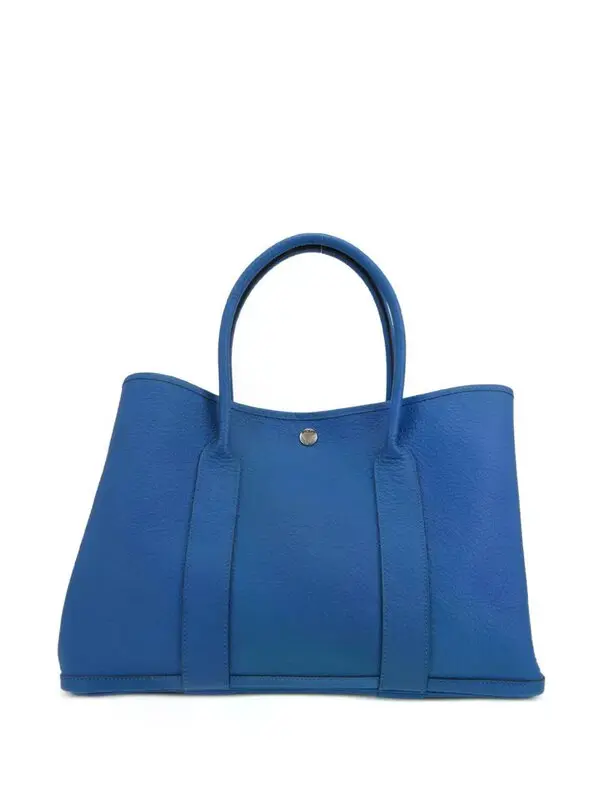 Hermès 2018 Garden Party Tote Bag - Blue