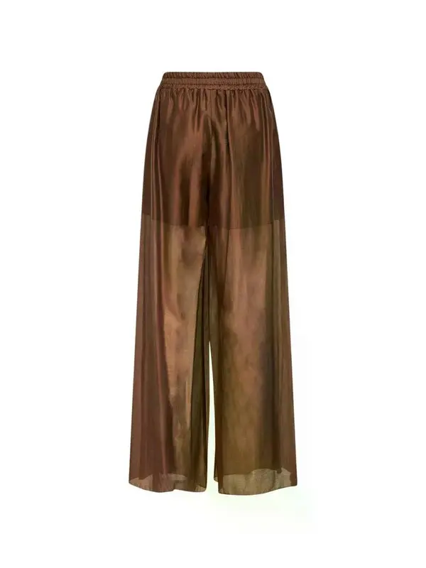 BLANCA VITA Wide-leg Trousers - Brown