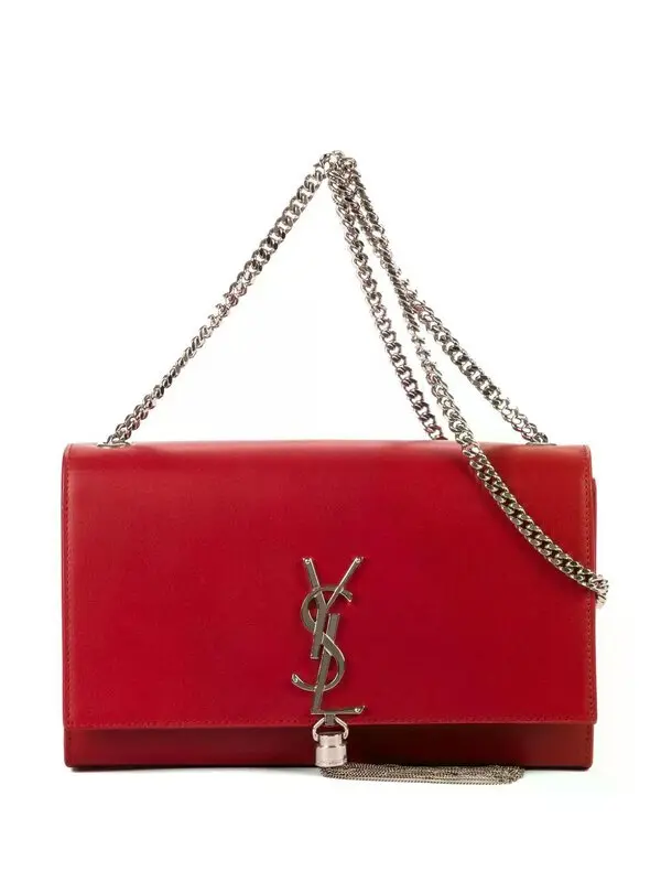 Saint Laurent Chain-strap Shoulder Bag - Red