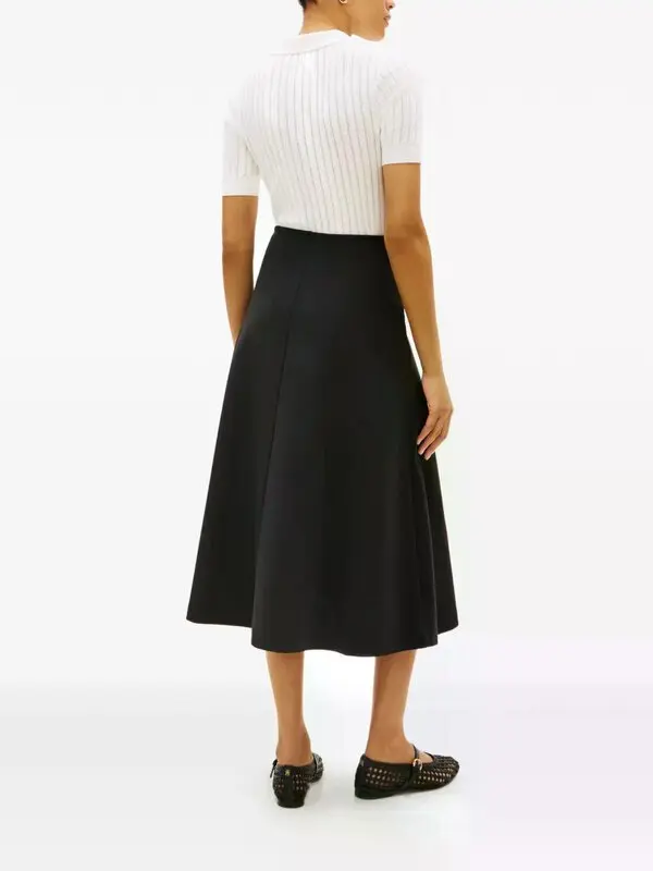 Tommy Hilfiger Button-detail Midi Skirt