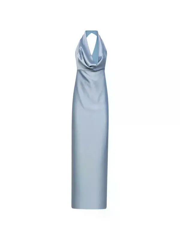 BLANCA VITA Halterneck Cowl Dress