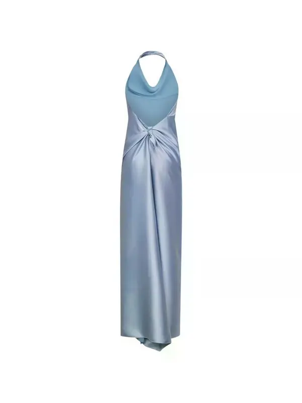 BLANCA VITA Halterneck Cowl Dress