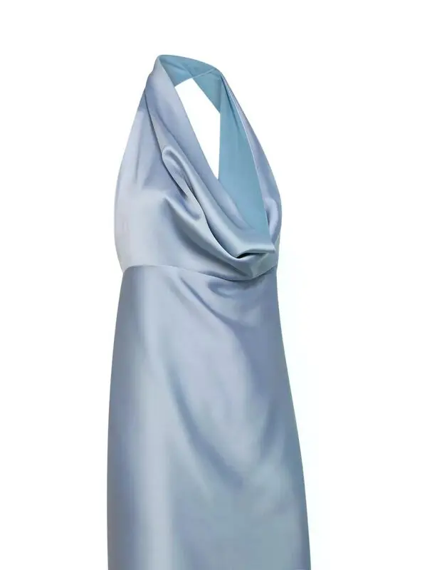 BLANCA VITA Halterneck Cowl Dress