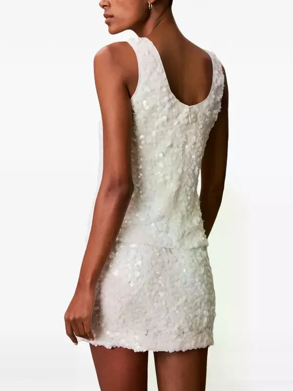 Calvin Klein Sequined Sleeveless Top