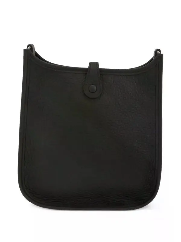 Hermès Evelyne Leather Mini Shoulder Bag - Black