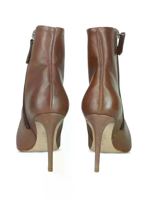 Schutz Mikki Leather Ankle Boots