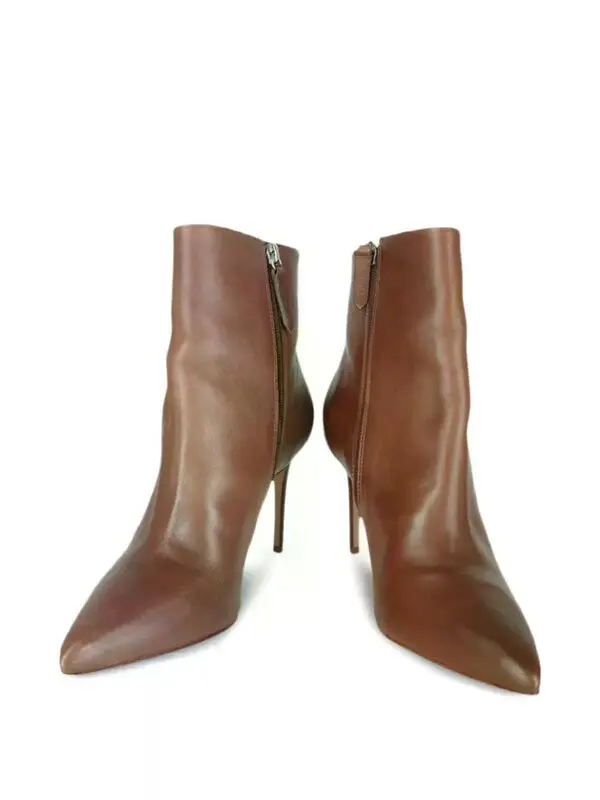 Schutz Mikki Leather Ankle Boots