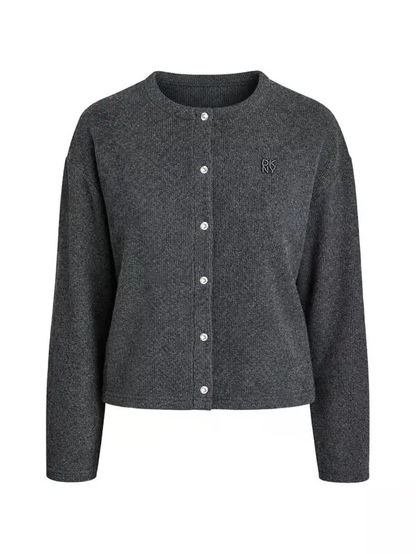 Dkny Buttoned Cardigan - Grey