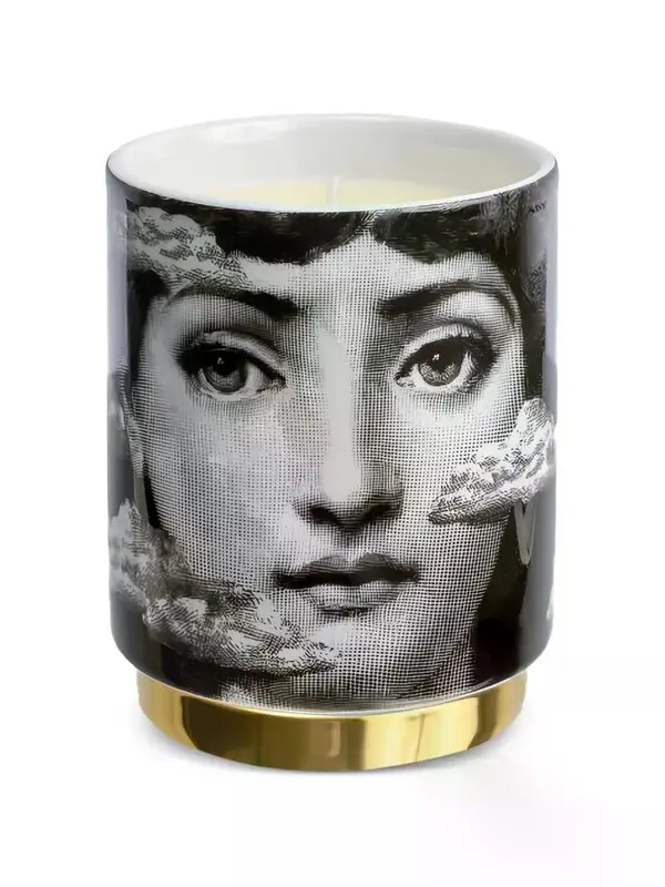 FORNASETTI Face Brush-applied Porcelain Candle