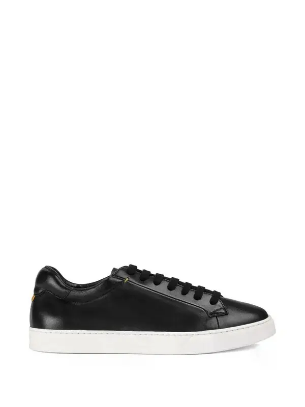 DOUCAL'S Leather Sneakers - Black
