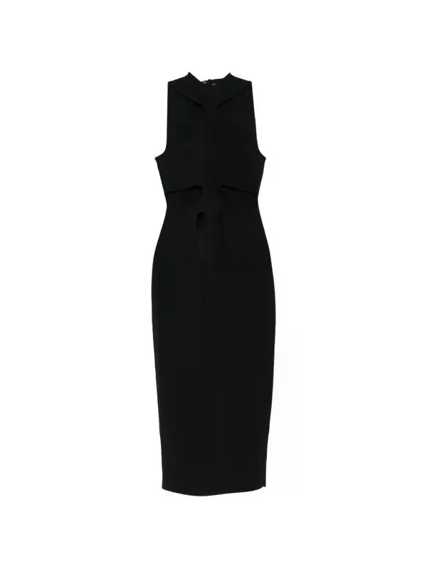 Cult Gaia Baylee Cut-out Midi Dress - Black