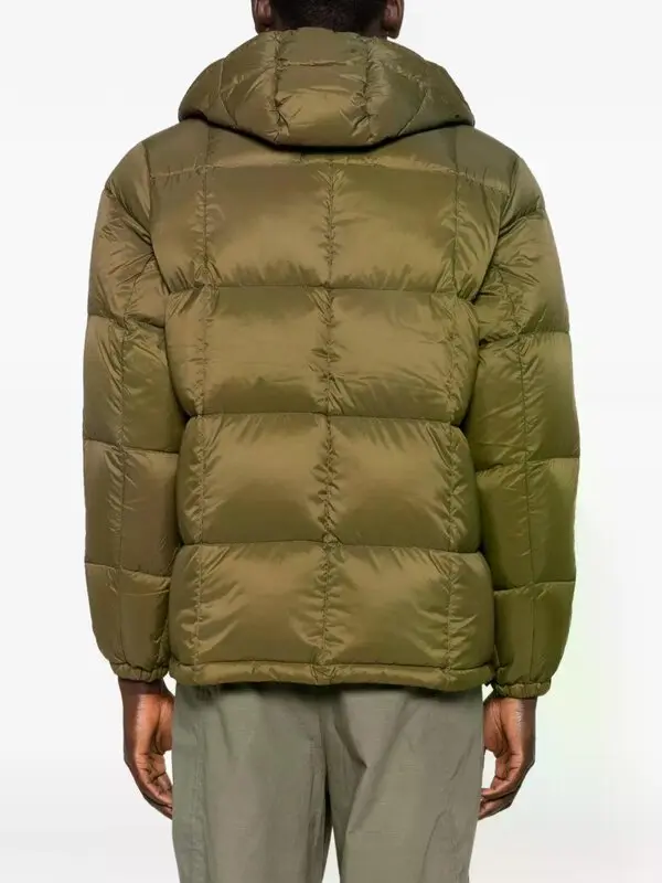 Taion Hooded Puffer Jacket - Green