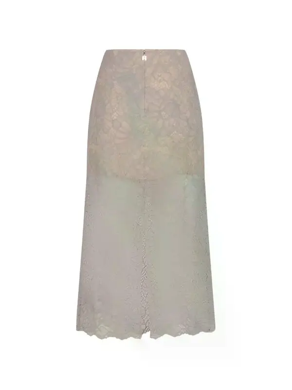 ROTATE BY BIRGER CHRISTENSEN Lace Midi Skirt